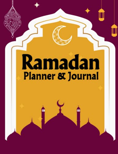 Ramadan Planner And Journal: Fasting Prayer Ramadan Plan for Men ...