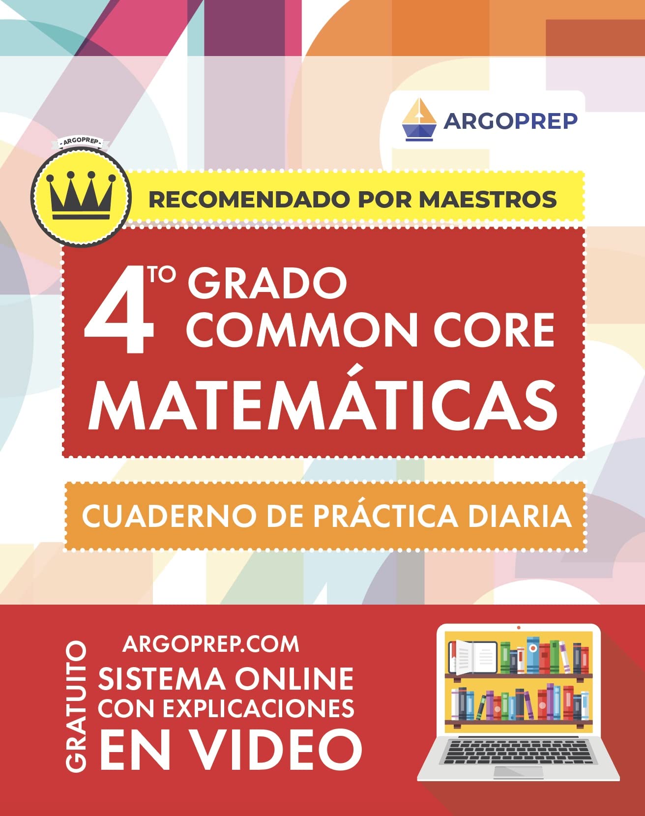 4th Grade Common Core Math [SPANISH EDITION] Matemáticas de 4TO grado ...