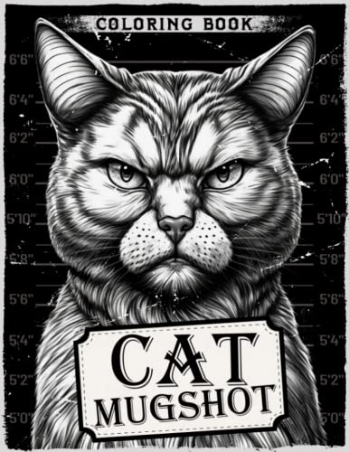 Cat Mugshot: Get Creative with These Hilarious Cat Mugshots Colouring ...