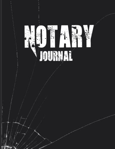 Notary Journal: official Notary /Agent Journal Log Book To Record ...