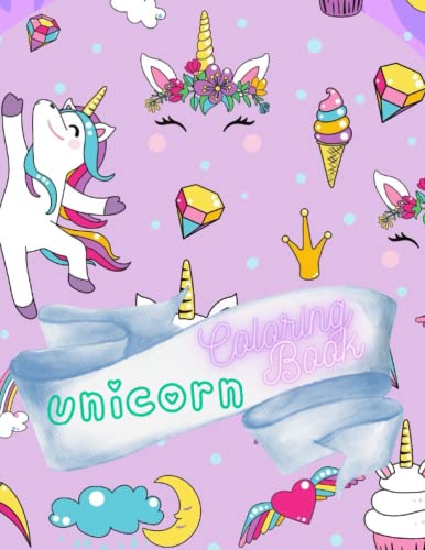30+ UNICORN Coloring Pages: Unicorn Edition Coloring Book by Inkwell ...