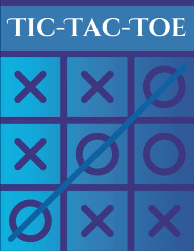 Tic-Tac-Toe Grids: Noughts and Crosses (X and O) Grid Book | Large Tic ...