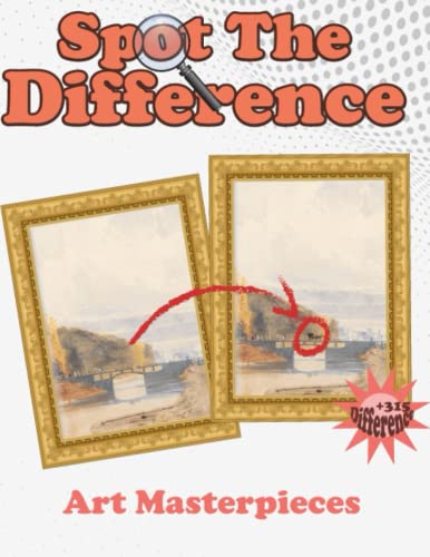Spot the difference art masterpieces: Spot the Difference Activity Book ...