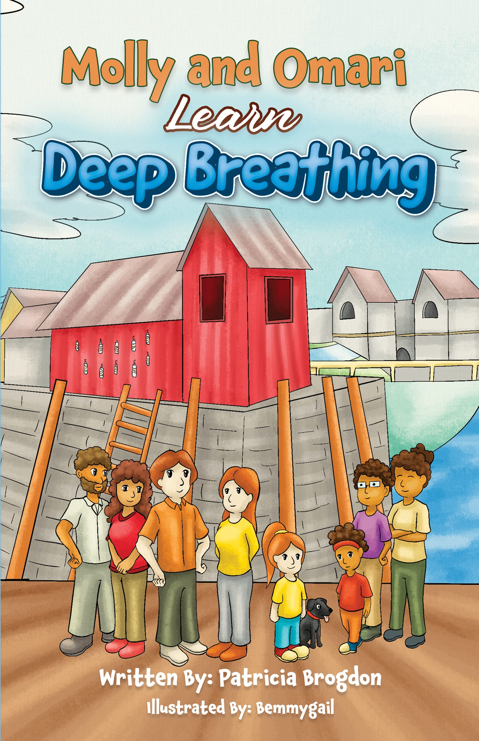 Molly and Omari Learn Deep Breathing: Self-Coping Skills for Pre-Teens ...