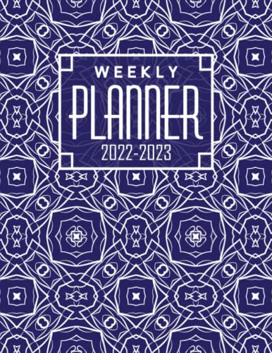 Weekly Planner 2022-2023: Undated Planner Weekly and Monthly | Two Year ...