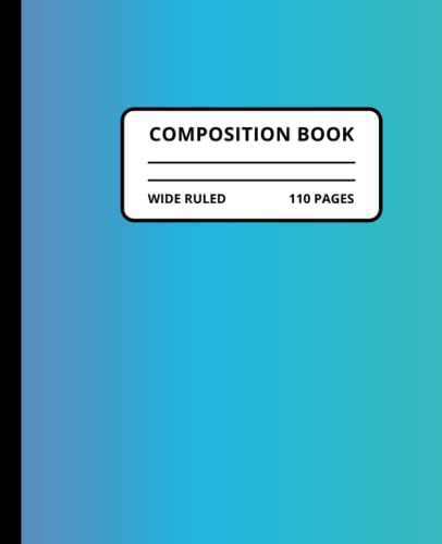 Faded Blue: Composition Notebook by CodFish Books | Goodreads