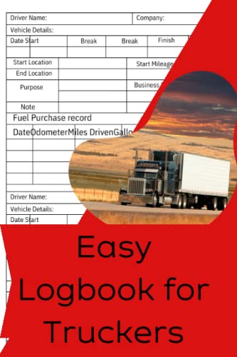 Easy Logbook for Truckers: Effortlessly Track Mileage and Maximize Tax ...