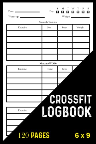 CrossFit Logbook: Track Your Progress and Crush Your Goals with Our ...