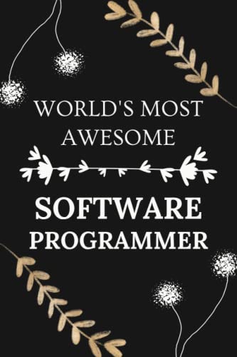 Software Programmer Gifts: Lined Blank Journal Notebook, an Appreciation Thank You and Funny ...