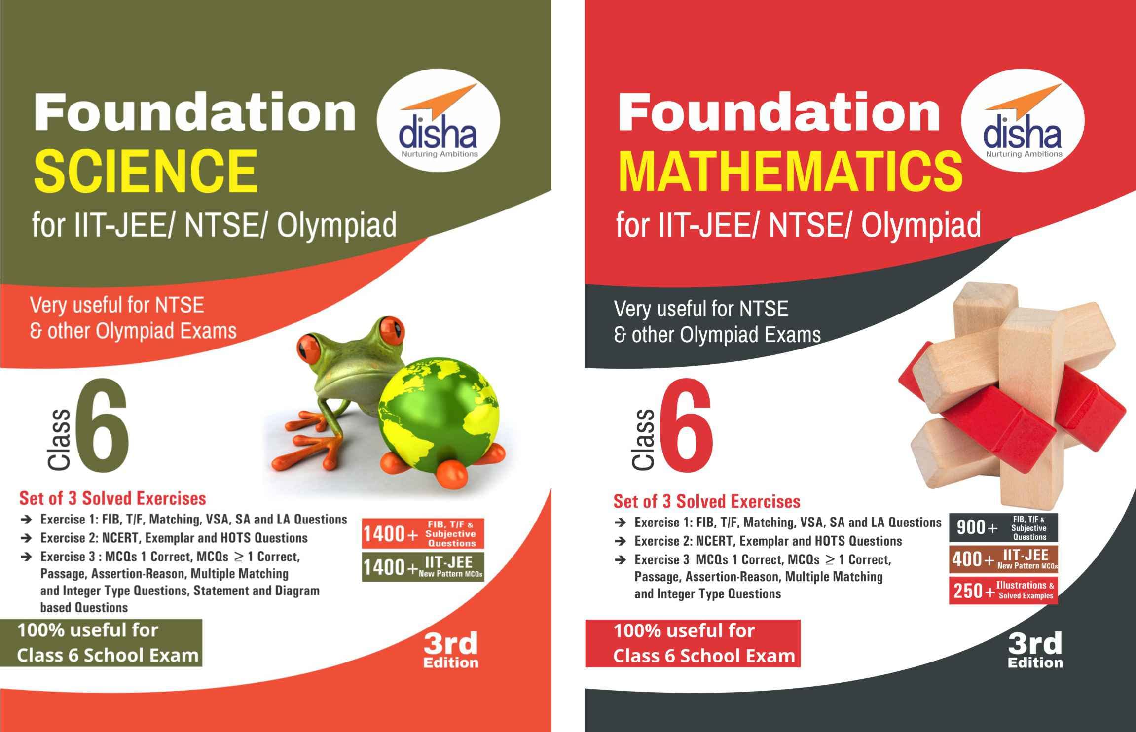 Class 6 Foundation Course Science & Mathematics for IIT-JEE/ NTSE ...