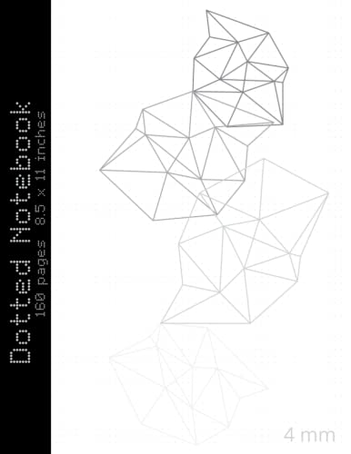 Dotted Notebook 4 mm Dot Grid: A4 size, 8.5x11 inches,160 pages ...