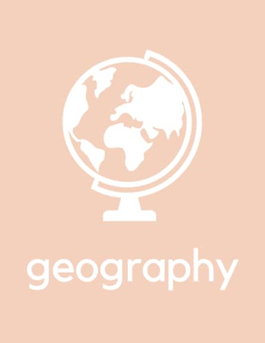 GEOGRAPHY NOTEBOOK | Liner notebook for pupils and students | Simple ...