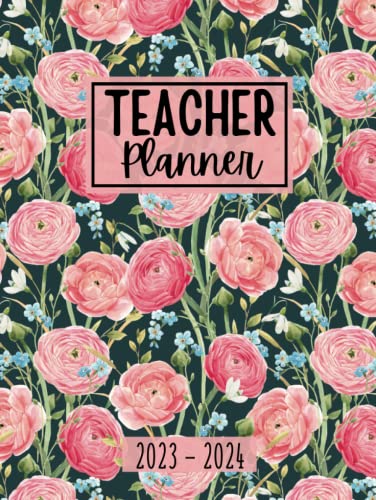 Teacher Planner 2023-2024 Hardcover: Teacher Lesson Planner and Grade ...