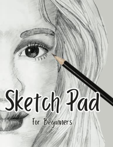 8.5x11 inches Simple Sketch Book for Kids, Teens, & Adults to Improve ...