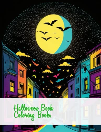 Spooky Coloring Book for Adults: A Halloween Themed Coloring Book ...