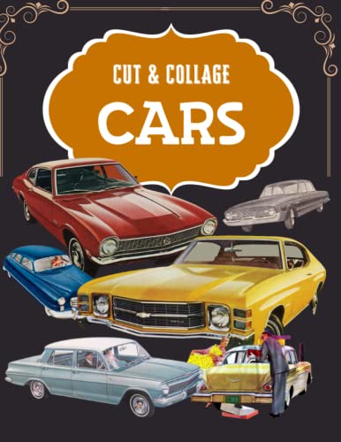Cut & Collage CAR Ephemera Book: Designer Ephemera for Junk Journals ...