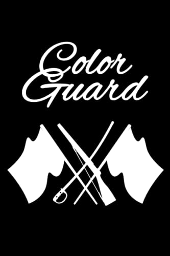 Color Guard Journal - Rifles Sabor's and Flags - Black Cover - 6"x9 ...