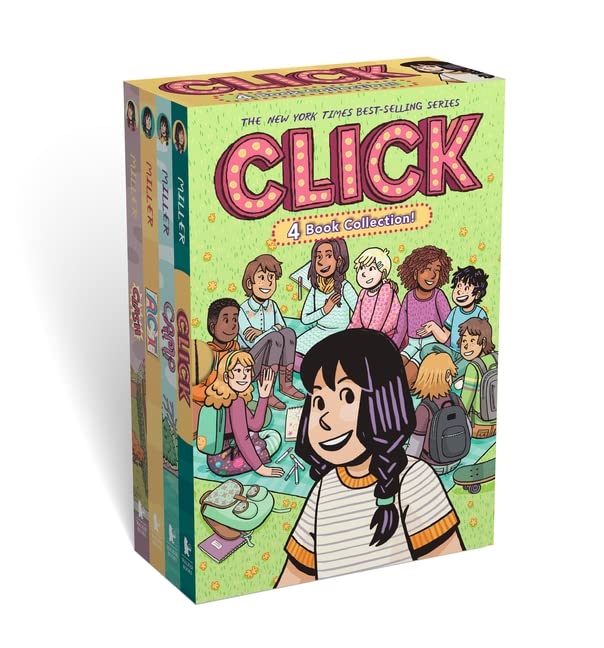 Click Graphic Novel Boxed Set (A Click Graphic Novel) by Kayla Miller ...