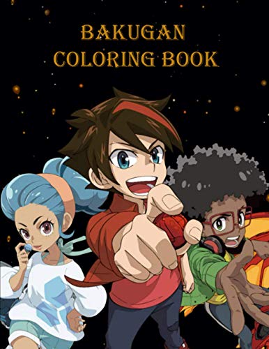 Bakugan Coloring Book: Great Gift for Any Fans of Bakugan battle planet ...