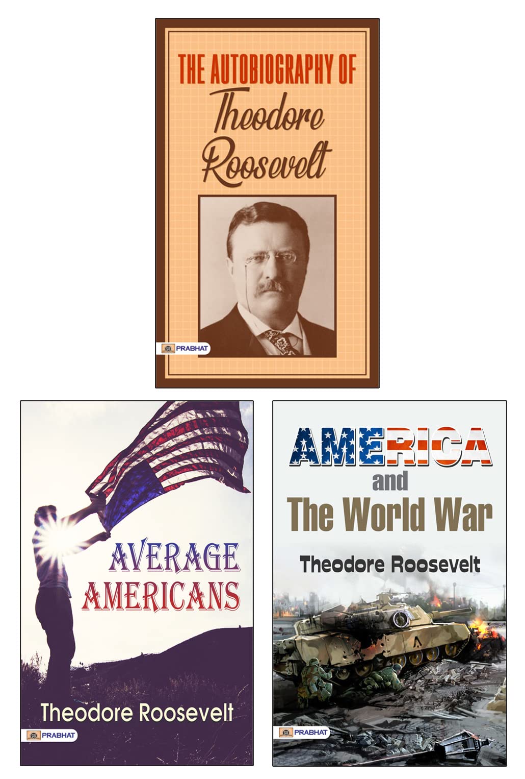 SELECTED WORK OF THEODORE ROOSEVELT (AVERAGE AMERICANS/ THE ...