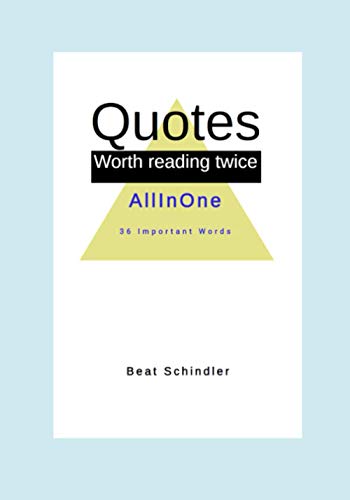 Quotes Worth Reading Twice: AllInOne: 36 Important Words by Beat ...