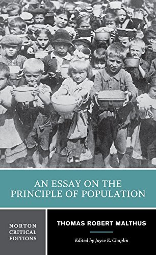 An Essay on the Principle of Population by Thomas Robert Malthus ...