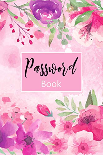 Password Book: Small Floral Internet Password Keeper and Alphabetical ...