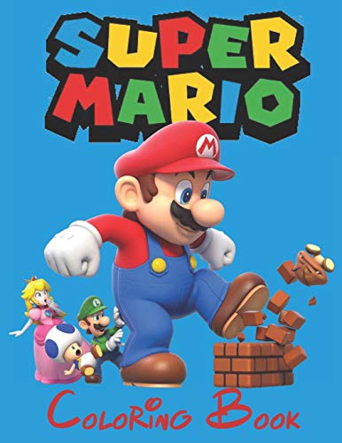 Super Mario Coloring Book: Excellent Super Mario Coloring Book With ...