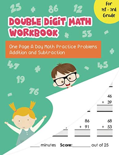 Double Digit Math Workbook: One Page A Day Math Practice Problems ...