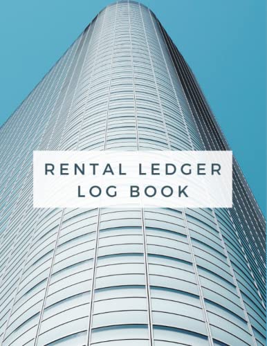 Rental Ledger Book : Keep Track of Your Rent Payment | Rental Income ...