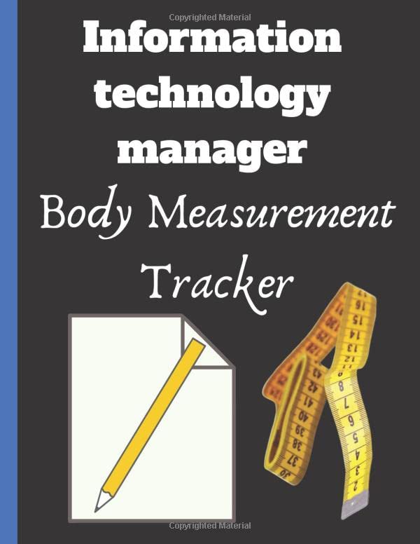 Information technology manager Body Measurement Tracker: funny gift ...