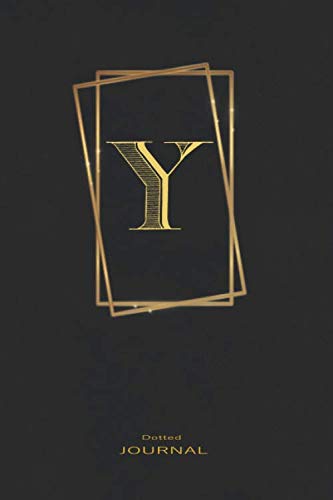 Y Dotted Journal: Y Dotted Journal: Letter Y Monogram Journal, Classic ...