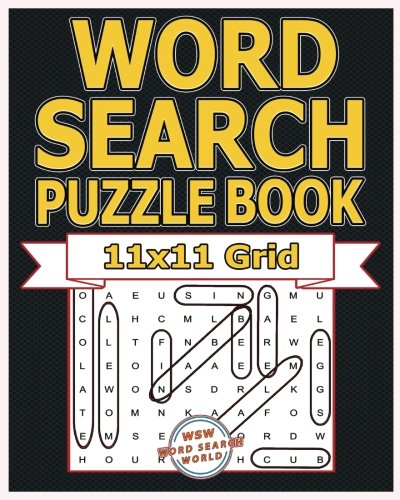 Word Search Puzzle Book - 11x11 Grid: Word Search Puzzle Books For ...