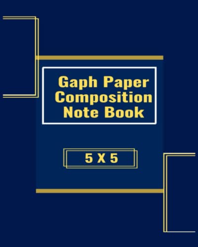 Graph Composition Note Book: Graph Paper Note Book, Sheet for Students ...