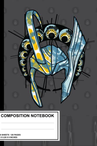 Loki notebook: Composition Notebook - College Ruled 120 Pages - Large 6 ...