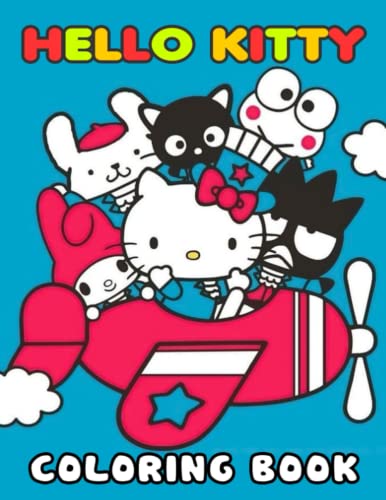 Héllo Kítty Coloring book: Fantastic Héllo Kítty And Friends Coloring ...