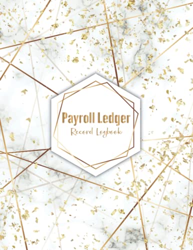 Payroll Ledger Record Logbook: Financial Record Keeping Notebook For ...