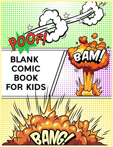 Blank Comics Book For Kids: Fun And Unique Templates Draw Your Own ...
