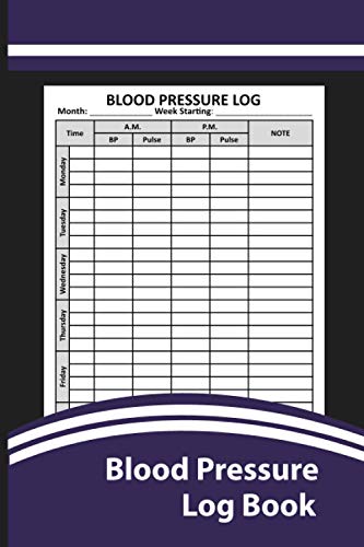 Blood Pressure Log Book Blood Pressure Journal Book To Track BP Pulse Blood Pressure Log Book Blood Pressure Journal Book To Track BP Pulse