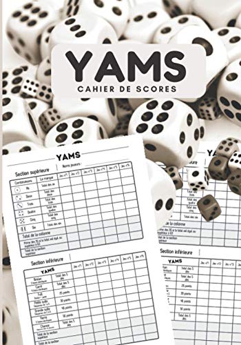 YAMS Cahier de Scores: Cahier de scores yams à remplir pour tenir le ...