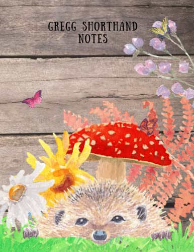 GREGG SHORTHAND NOTES: 2 COLUMN LINED NOTEBOOK - 200 PAGES, LARGE PAGE ...