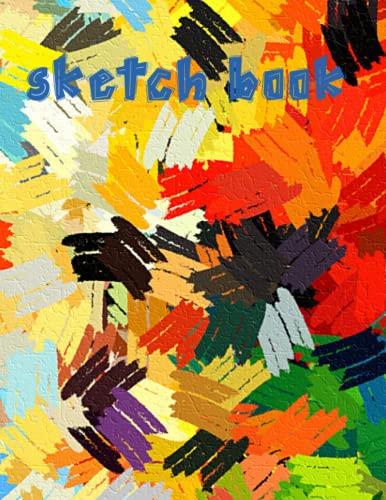Sketch Book: Large Multi-coloured Sketch Pad for Drawing Doodling ...