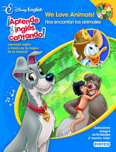 Disney English. ¡Aprende inglés cantando!. We Love Animals!/ Nos ...