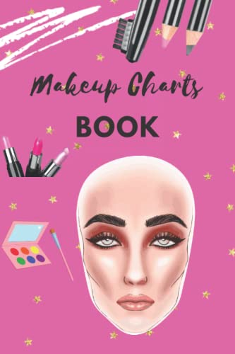 Blank Makeup Face Charts Work Sheets: For Beginners and Advanced Who ...