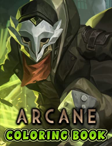 Arcane Coloring Book: A Fabulous Coloring Book For Fans of All Ages ...