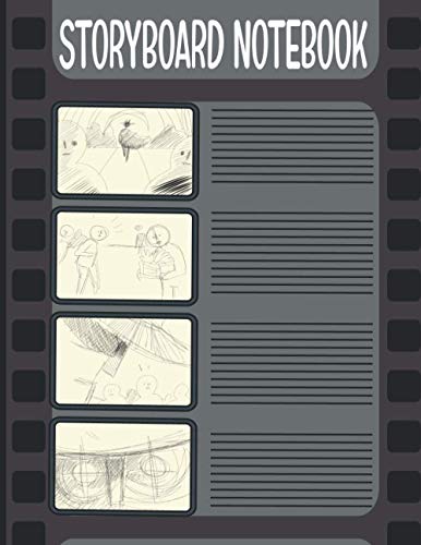 Storyboard Notebook: Professional storyboard sketchbook pad, Storyboard ...