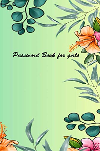 Password book for girls: password book for girls, boy with the cool ...
