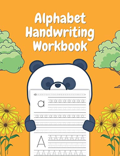 Alphabet Handwriting Workbook: Alphabet Handwriting, Alphabet Tracing ...