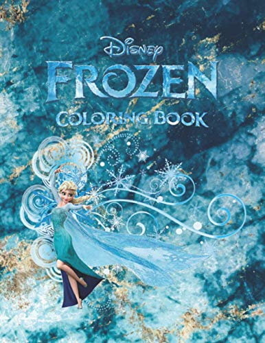 Frozen Coloring Book: 100+coloring pictures for kids and adults with ...