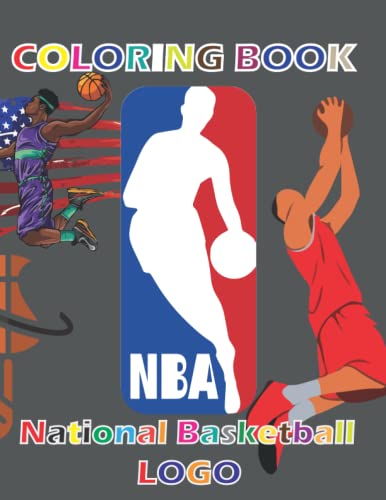 Color Me! NBA Coloring Book: Super coloring book with most of NBA logo ...